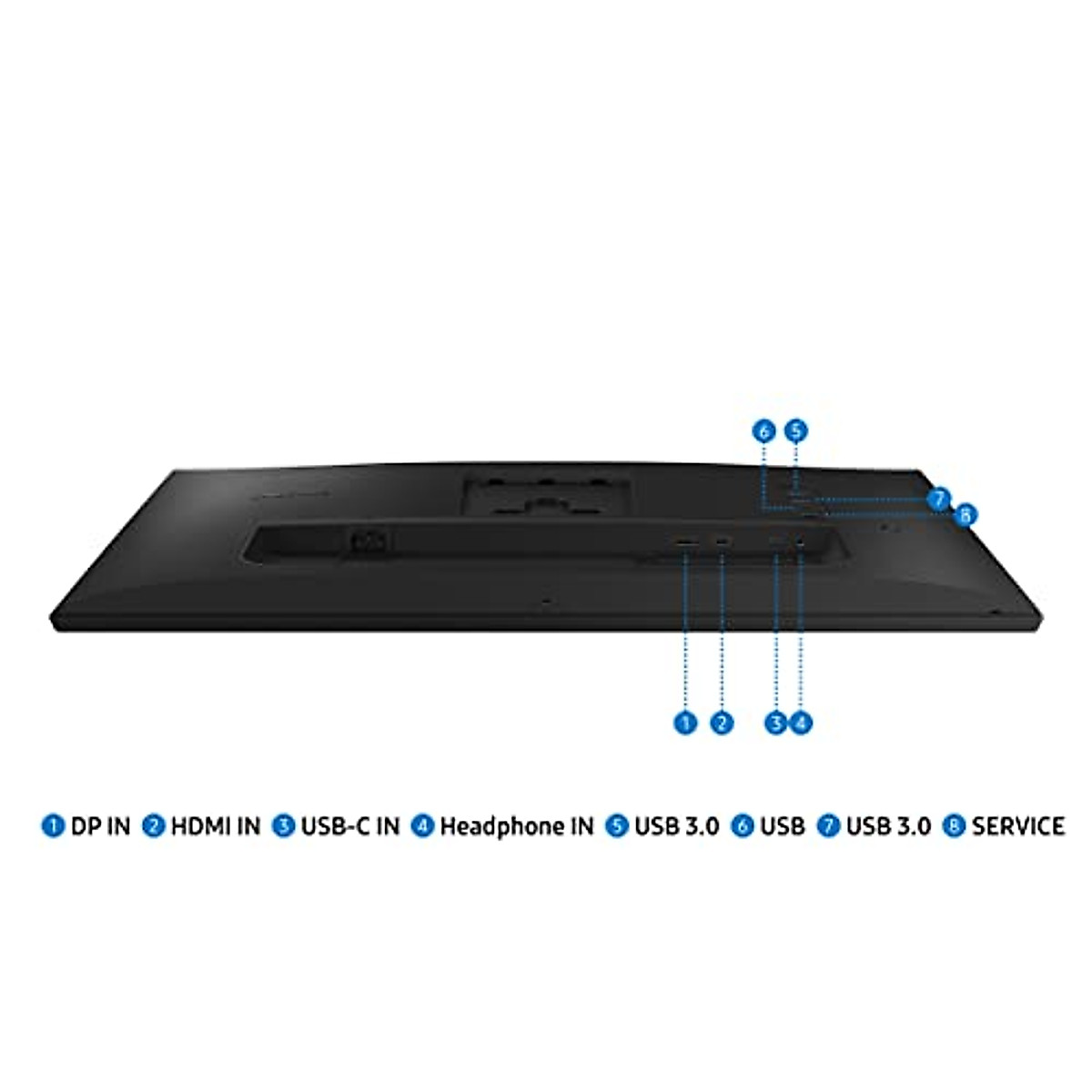 SAMSUNG S40A Series 27-Inch FHD 1080p Computer Monitor, 75Hz, IPS Panel, HDMI, DisplayPort, USB-C, Height Adjustable Stand, 3 Yr WRNTY (LS27A400UJNXZA),Black