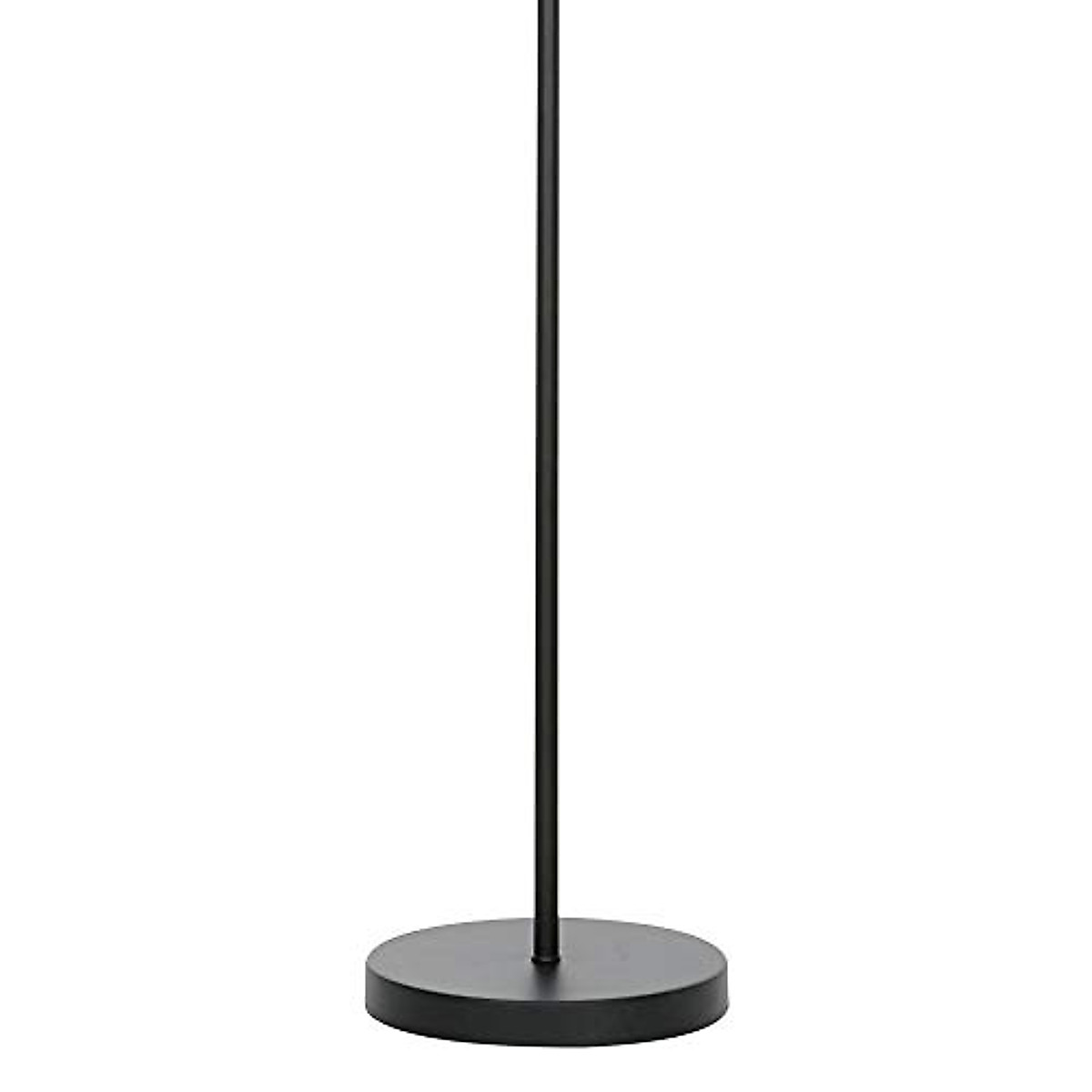 Amazon Brand – Ravenna Home Traditional Metal Torchiere Floor Lamp, LED Bulb Included, 71"H, Black