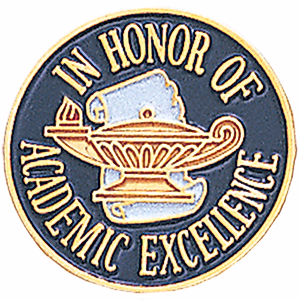 Academic Excellence Lapel Pin