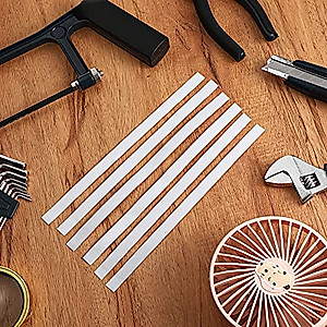 20 Pieces Reflective Tape Tachometer Tapes Strips for Optical and Laser Reflective Sticker for Non-Contact Digital Photo Tachometers Accessories Optical and Laser Tach RPM