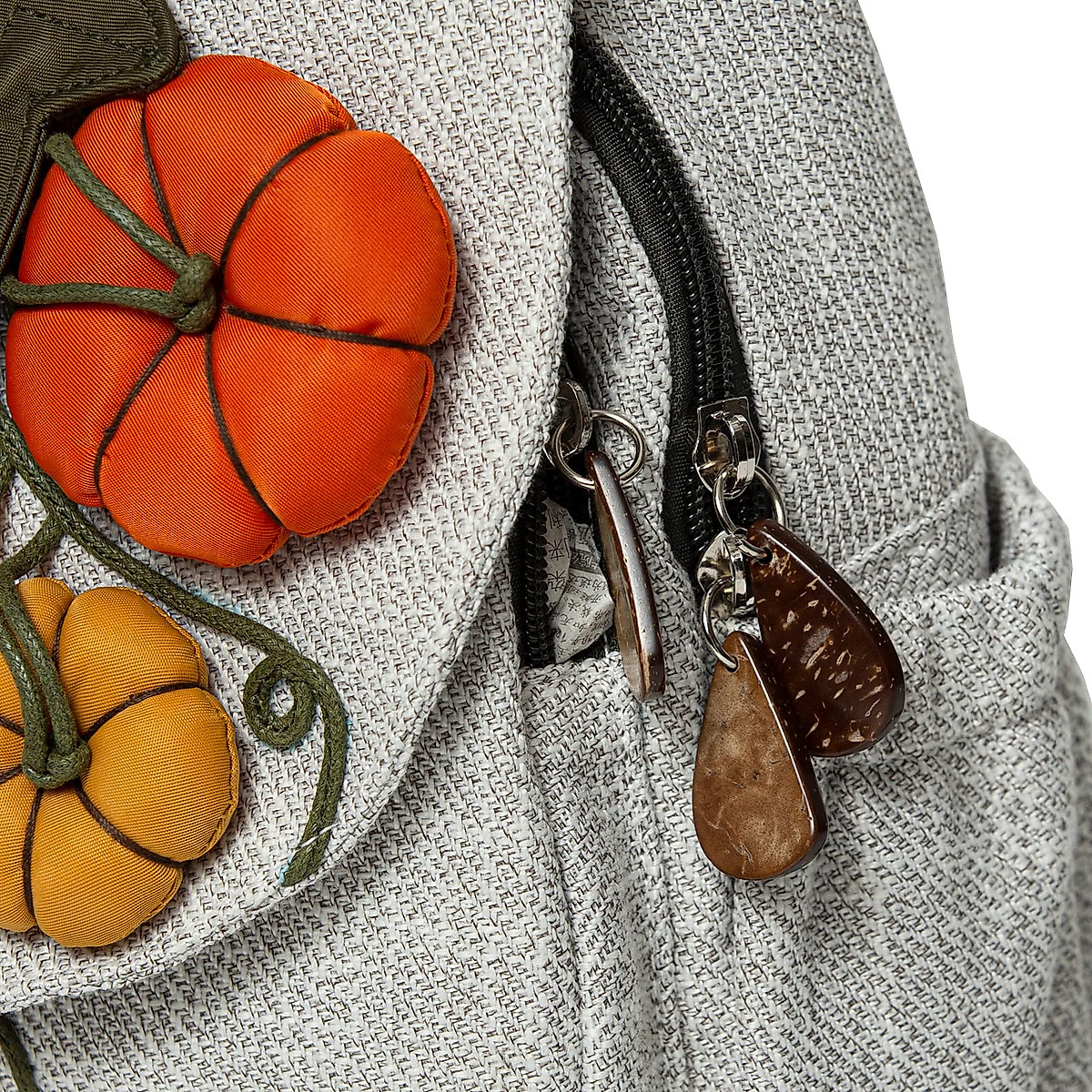 Casual Canvas Backpack，Hand-woven ladies backpack，Convertible Multifunctional Straps Ladies Shoulder Chest Bag（Everything is fine backpack）