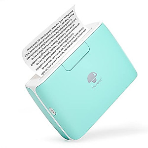 Phomemo M04S Portable Thermal Printer Sticky Note Printer, Bluetooth Label Printer, Support 2/3/4 inch Printing Width, 300 dpi,Compatible with iOS + Android, Suitable for Labels, Notes, documents