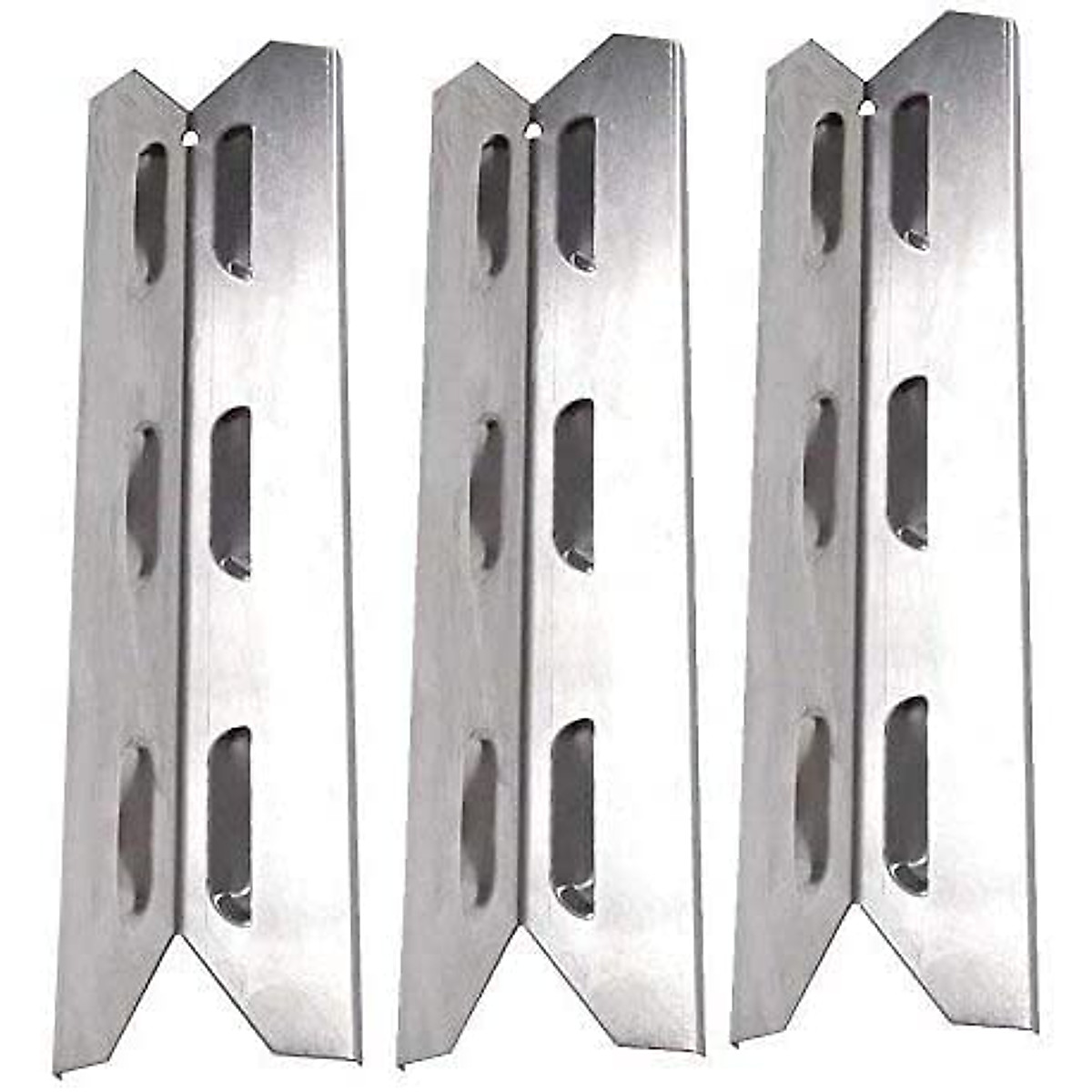 Quickflame Replacement Grease Tray (24-27 inches Width) and Heat Plate Set of 3 for Kenmore 146.23678310, 146.23679310, 640-05057371-6, 640-05057373-6 Gas Grills Models