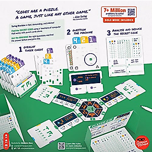 Scorpion Masque Turing Machine | Strategy Game for Teens and Adults | Ages 14+ | 1 to 4 Players | 20 Minutes