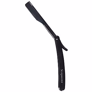 SCALPMASTER Barber Grooming Shaving Straight Razor With 5 Blades SR-SC1100