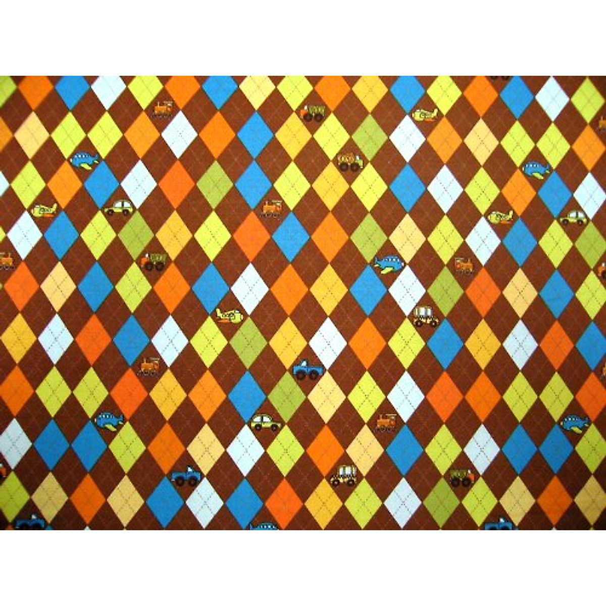 SheetWorld Round Crib Sheets - Camel Links - Made in USA