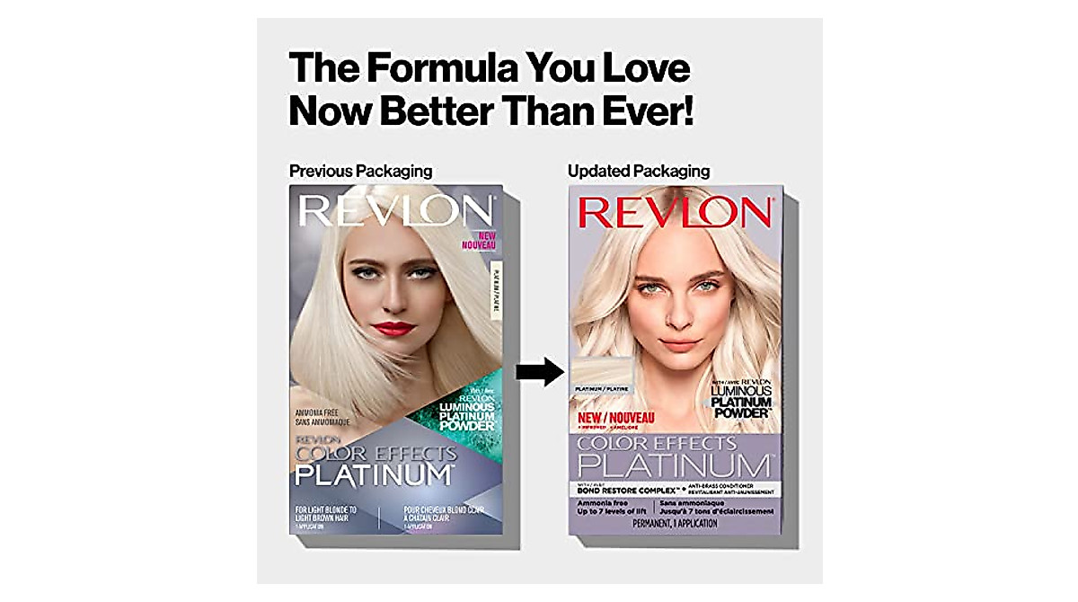 Revlon Platinum Permanent Hair Color - Ammonia Free Dye
