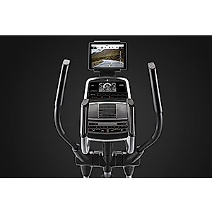 NordicTrack SpaceSaver SE7i Rear Drive Smart Elliptical with Folding SpaceSaver Design, Compatible with iFIT Personal Training