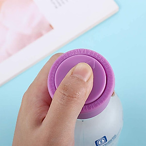 REBABA Fizz Keeper, Bottle Pump Caps, Bottle Stopper, Bottle Saver Stopper, Like A Wine Bottle Stopper, Drink Cap, Fizzy Sealer, Vacuum Soda Cap(Black)