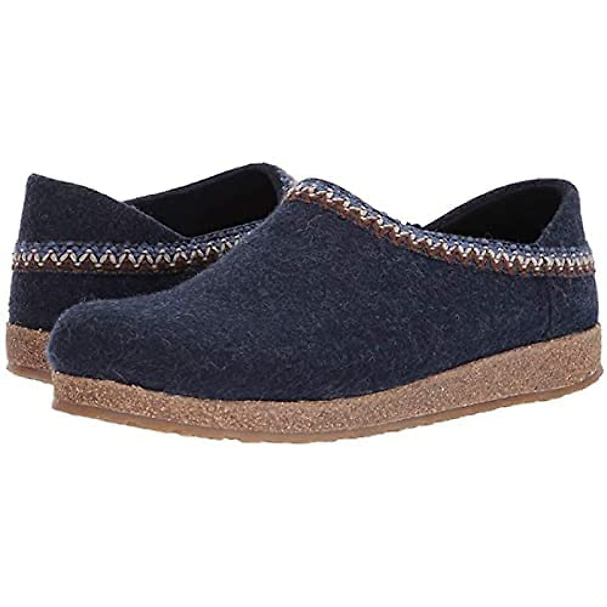 HAFLINGER, GZH Zigzag Clog - Captains Blue, 45