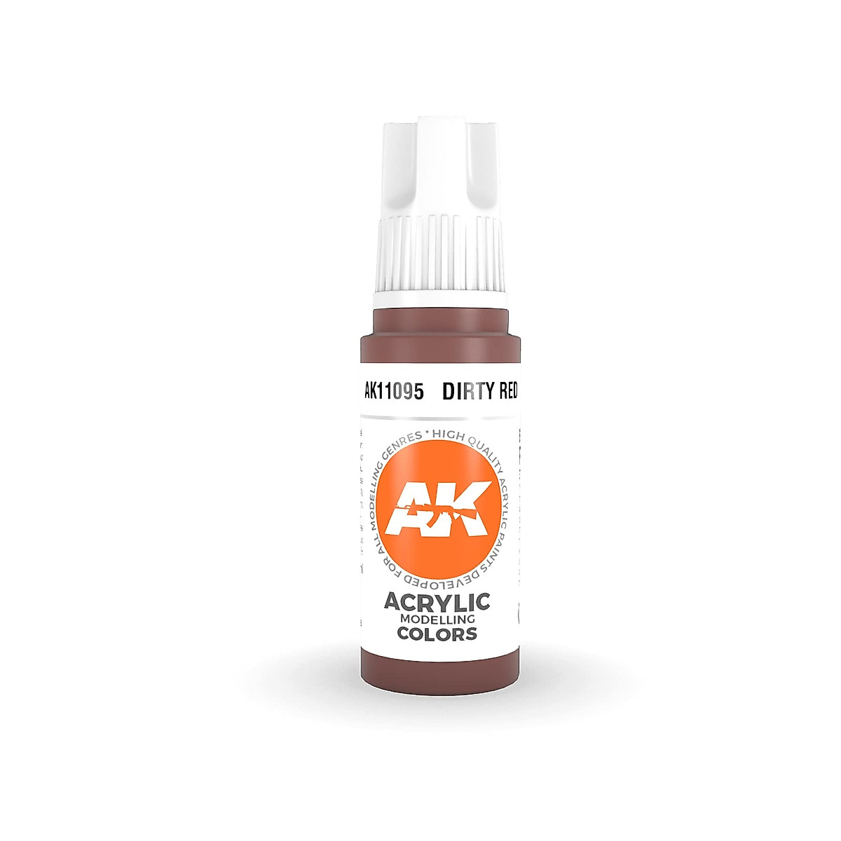 AK Interactive 3rd Gen Acrylic Dirty Red 17ml