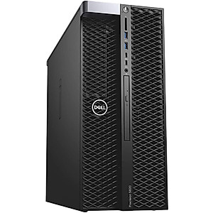 PCSP Precision 5820 Tower Workstation, Intel Xeon W-2133 up to 3.9GHz (6-Cores), 64GB RAM, 512GB M.2 NVMe PCIe SSD + 2TB HDD, M4000 8GB, 4x Display Ports (supports 4K), Windows 11 Pro 64-bit (Renewed)