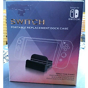 Onyehn Portable Heat Dissipation Base Replacement Shell,DIY Charging Dock Cooling Stand for Nintendo Switch(Only The case,Dock & Circuit Board Chip NOT Included)