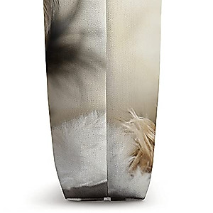 Cute Yorkie Puppy Portrait Yorkshire Terrier Dog Mom Dad Tote Bag