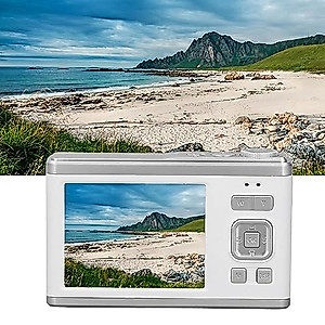 4K Digital Camera, C22 HD Dual Camera & Dual Screen Point and Shoot Camera 16X Zoom, 50MP+30MP Auto Focus Anti Shake Video Camera, Built in Flash, Selfie Preview, Multi Filters