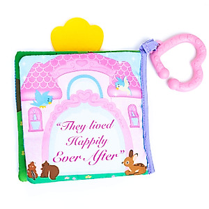 Disney Baby Princess Soft Book for Babies, 5x6x1 Inch