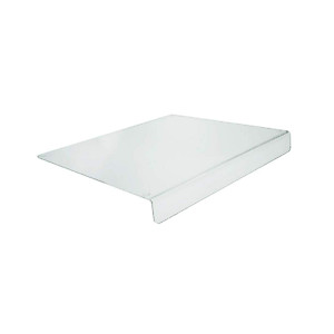 Clear Cutting Board for Kitchen with Lip with Non Slip 24" Wide x 16" Long (Small) AZM Displays