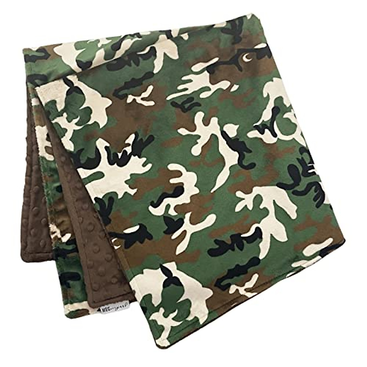 MEG ORIGINAL Camouflage Baby Blanket 1704 (Camo & Brown)