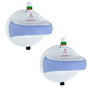 DOCXCDO 2 Pack Upgraded Suction Cup Grab Bars for Bathtubs and Showers,Shower Grab Bars for Seniors,Tool Free Shower Handles for Elderly Suction,Shower Safety Bars for Seniors
