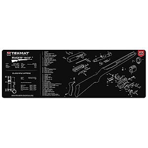 TekMat Ruger 10-22 Gun Cleaning Mat, Black