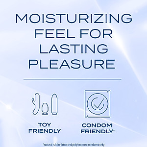 K-Y Water Based Lube Natural Feeling 1.69 fl oz Personal Lubricant for Adult Couples, Men, Women, Vaginal Moisturizer, pH Balanced, Hormone & Paraben Free, Latex Condom Compatible