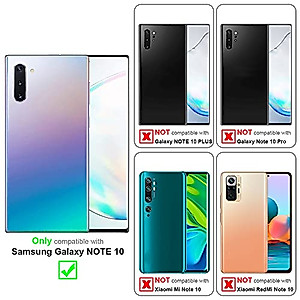 Cadorabo Case Compatible with Samsung Galaxy Note 10 in Liquid Pink - Shockproof and Scratch Resistant TPU Silicone Cover - Ultra Slim Protective Gel Shell Bumper Back Skin