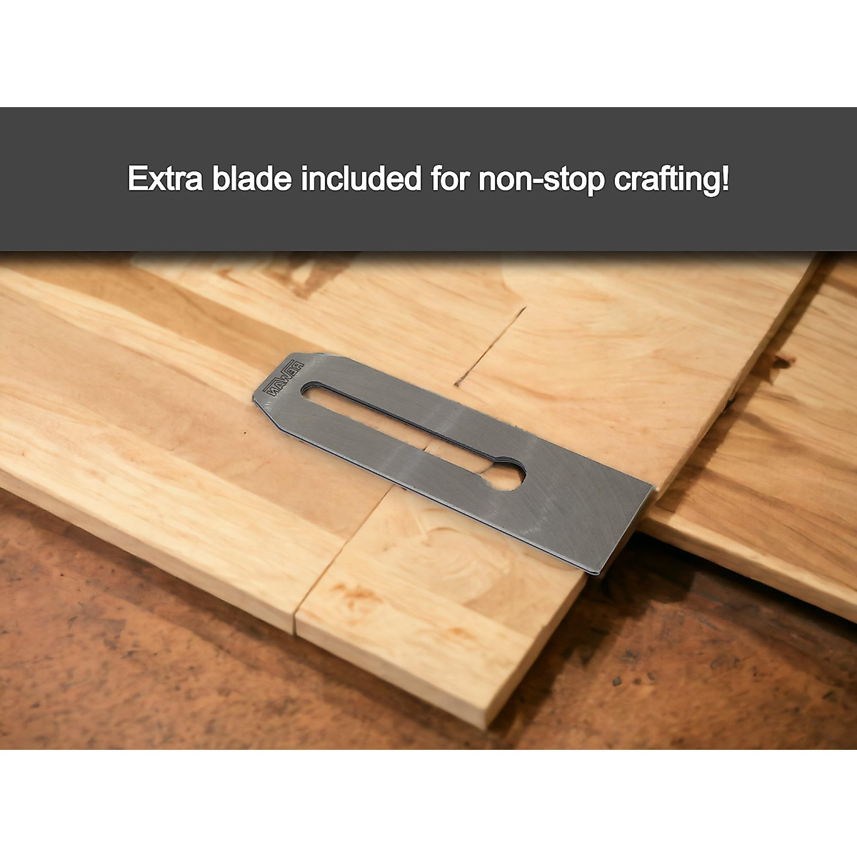 Rewan No 5 Jack Plane Set: Includes Protective Sleeve, Extra Blade, and Jack Plane - Wood Planer Kit - Top Choice for Woodworking Planer - End Plane Tool - Best Planers Woodworking - Wood Planers