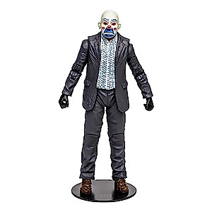 McFarlane Toys Batman The Dark Knight Trilogy The Joker Bank Robber Gold Label SDCC 2023 Exclusive Figure, Green