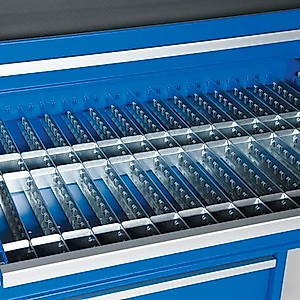 Versatility - 8 Drawer Turret Tooling Cabinet with Mobile Base, VT-22000