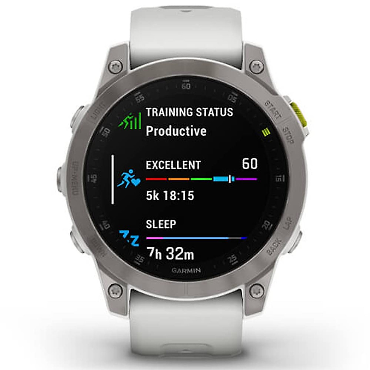 Garmin epix Gen 2, Premium Active Smartwatch, Touchscreen AMOLED Display (Slate Steel, 010-02582-00) Bundle with Varia RVR315 Cycling Rearview Radar with Visual and Audio Alerts