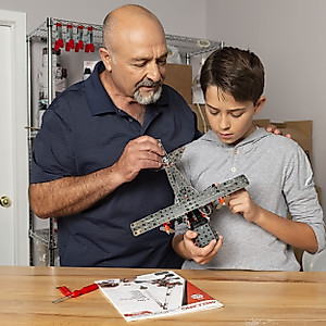 Meccano, Super Construction 25-in-1 Motorized Building Set, STEAM Education Toy, 638 Parts, for Ages 10+