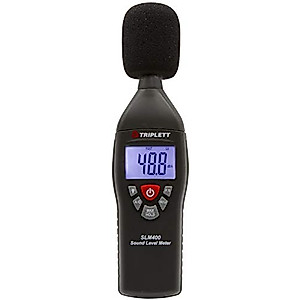 Triplett SLM400-KIT Decibel Sound Level Meter with Calibrator, 35 to 130dB