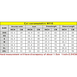 XPLR Sam and Colby Merch Hoodie Female Cat Ear Pullover Sweatshirt Women's Outwear Youthful Clothes (A34409-3,XXS)