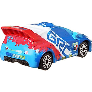 Disney Cars Toys and Pixar Cars Raoul Çaroule, Miniature, Collectible Racecar Automobile Toys Based on Cars Movies, for Kids Age 3 and Older, Multicolor