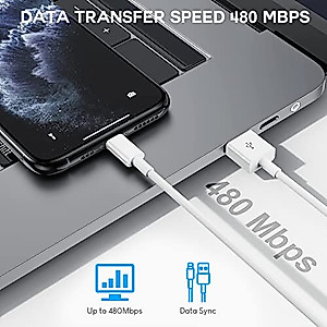 iPhone Charger, [Apple MFi Certified] 2 Pack iPhone Charger Data Sync Transfer Lightning Cable with Travel USB Wall Charger Block Compatible with iPhone 13/12/11 Pro/SE/XS/X/XR/8/7/iPad/AirPods