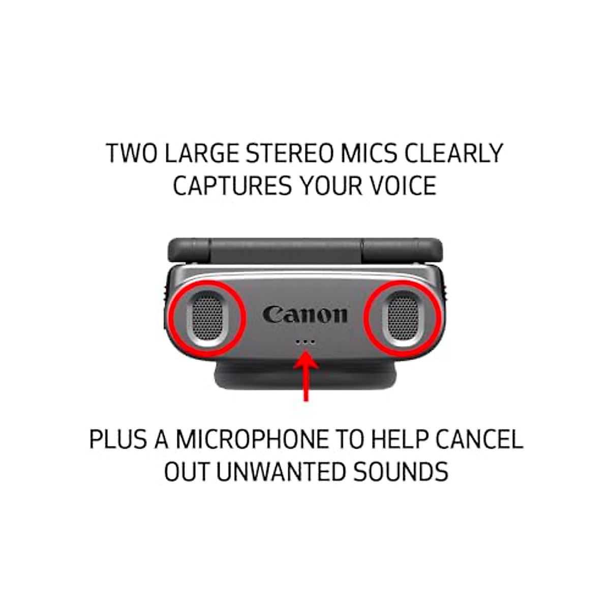Canon PowerShot V10 Vlog Camera for Content Creators, 19mm Wide-Angle Lens, 1" CMOS sensor, 4K Video, Face-tracking, Built-in Microphone, Image Stabilization, Webcam, Live Streaming, Silver