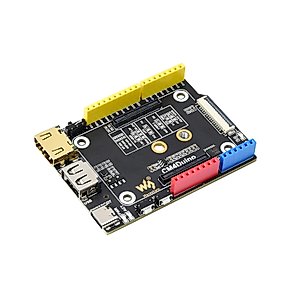 CM4-Duino Base Board for Compute Module 4, Compatible with Ardui, with Rich Interfaces, HDMI, MIPI CSI-2, USB 2.0 Type A, GPIO Header,M.2 M Key Slot for Connecting Communication Module or NVME SSD
