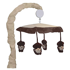 BabyFad Monkey 9 Piece Baby Crib Bedding Set