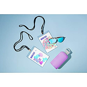 Avery Customizable Name Badges, 6" x 4.25", Printable Name Tag Inserts with Tickets, 75 Vertical Name Tag Holders with Lanyards (8521)