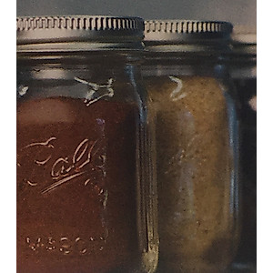 Ball Mini 4 Oz Miniature Storage, 24 Jars, Clear