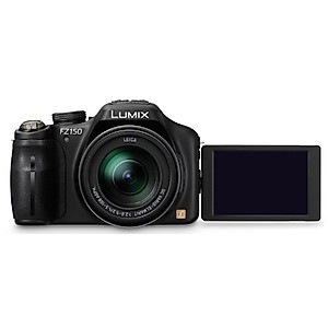 Panasonic DMC-FZ150K 12.1 MP Digital Camera with CMOS Sensor and 24x Optical Zoom (Black) (Discontinued by Manufacturer)