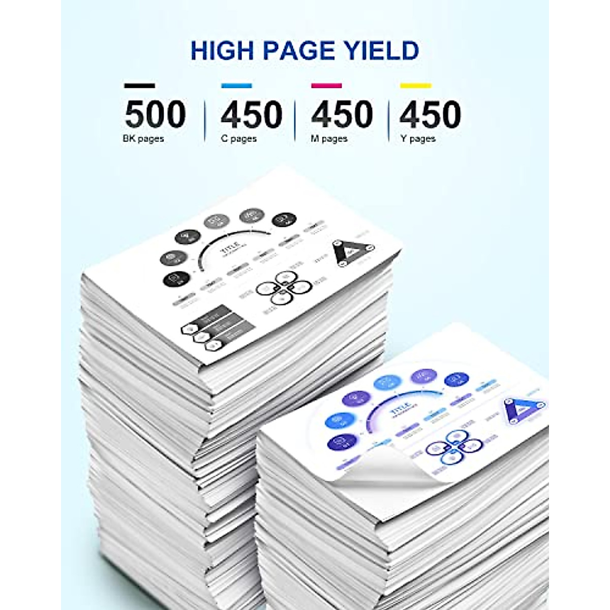 288 XL T288XL Remanufactured for Epson 288 Ink Cartridges for Epson 288XL Ink Cartridges Combo Pack Works with XP-440 XP-430 XP-446 XP-330 XP-340 XP-434 Printers (2 Black, 1 Cyan, 1 Magenta, 1 Yellow)