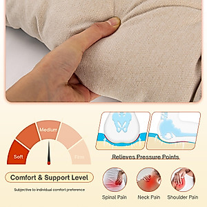 mudilun Indoor 42x14 Inch Non Slip Tufted Bench Cushion Kitchen Piano Bench Pads Thicken Fluffs Garden Furniture Seat Cushions(Brown)