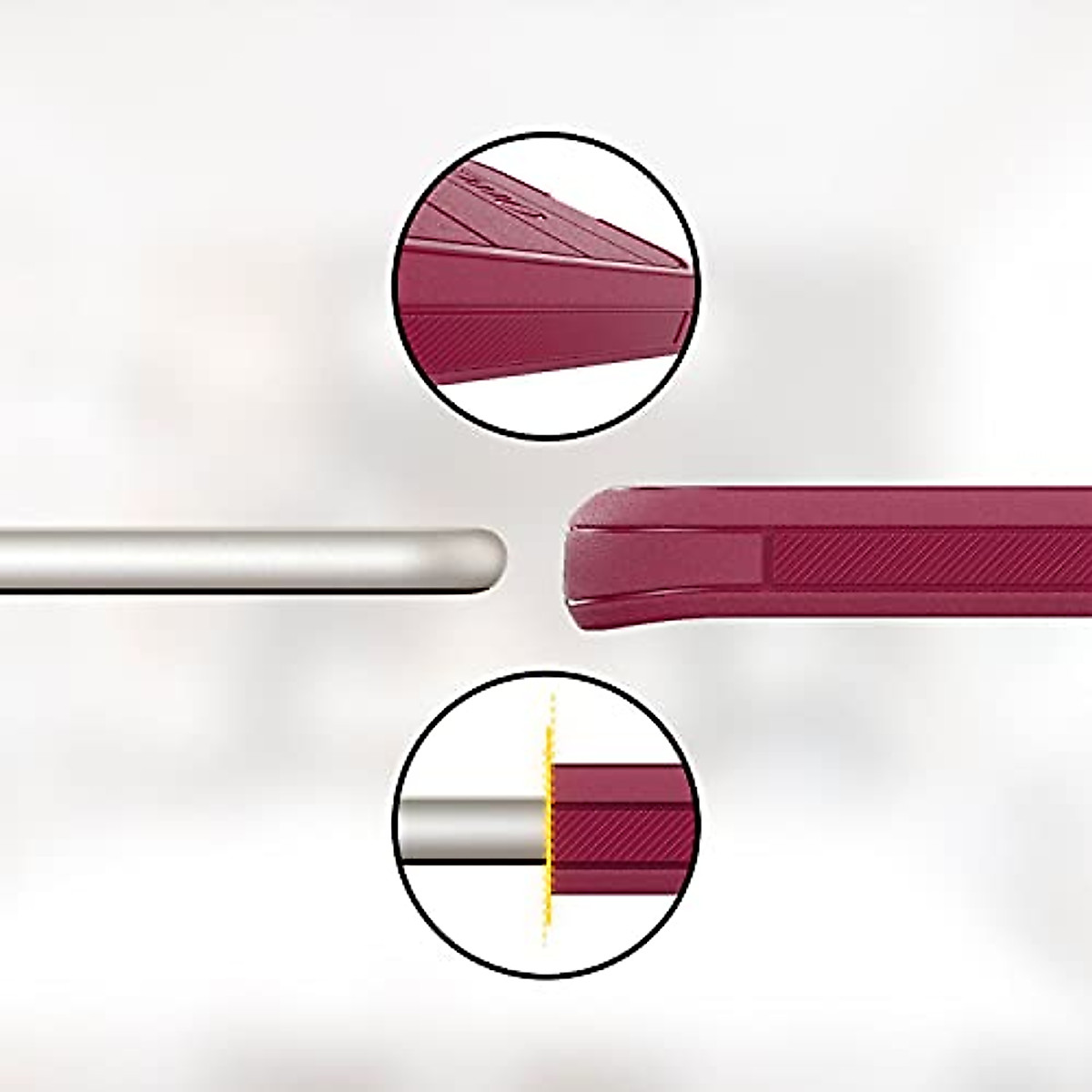 OtterBox Defender Series Case for iPhone 12 & iPhone 12 Pro (Only) - Case Only - Microbial Defense Protection - Non-Retail Packaging - Berry Potion (Raspberry Wine/Boysenberry)