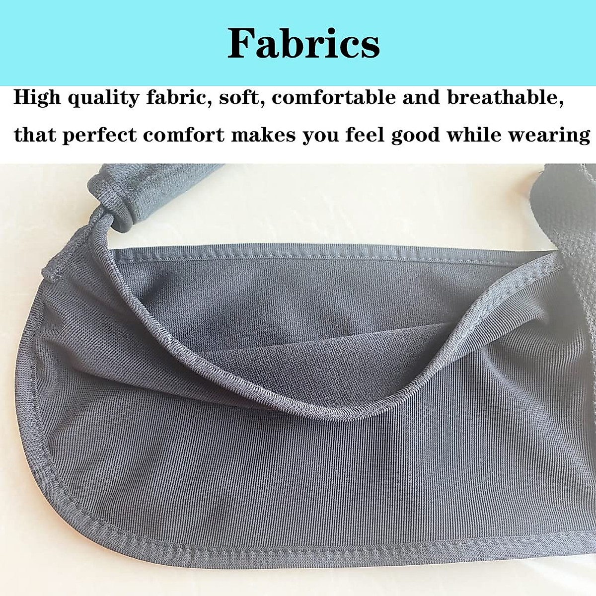 Ledhlth Breathable Arm Sling Black for Broken Arm Men Women Youth Sling for Shoulder Injury Soft Adults Sling for Torn Rotator Cuff Comfortable Elbow Wrist Sling for Dislocated Shoulder