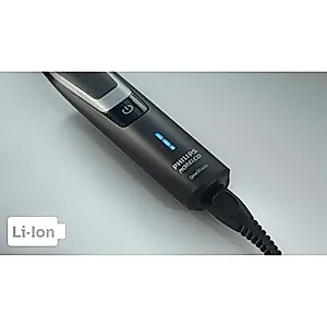 Philips Norelco Oneblade Pro Hybrid Electric Hybrid Styler, Trimmer and Shaver, QP6510/70 - Wet & Dry use, 12-Length Precision Comb