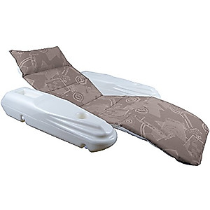 Poolmaster Larson Taupe Adjustable Floating Chaise Lounge