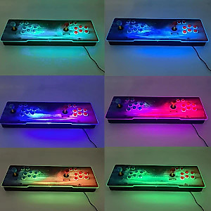 VEGAMED 22000 in1 Pandoras Box Arcade with Download Function, 3D Arcade Game Console, 1280x720 Full HD, VGA, HDMI,Support Search/Save/Hide/Pause Game up to 4 Players