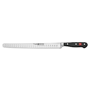 Wusthof Classic Ham Slicer, Hollow Edge, One Size, Black, Stainless Steel