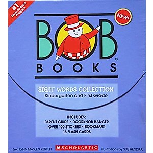 BOB Books SIGHT WORDS COLLECTION Book Box Set [Kindergarten & First Grade]